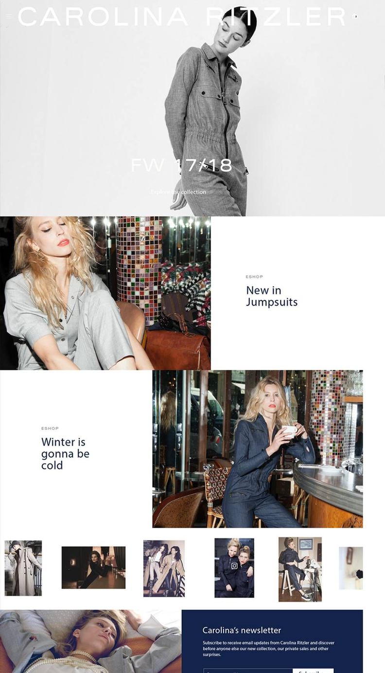 Triangulaire x Carolina Ritzler - Design, Web